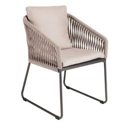 Stern Kufensessel Marla Kordel Salt inkl. Sitzkissen Beige