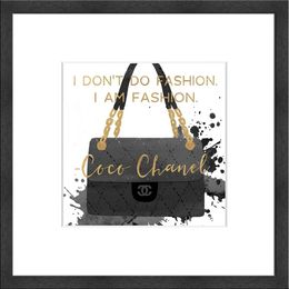 ars graphica Smart-Art 42x42cm - Bella Dos Santos: I am fashion