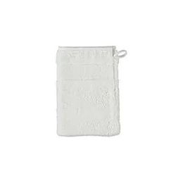 Caw&ouml; Caw&ouml; Waschhandschuh, 1002, 16 x 22 cm wei&szlig;