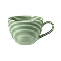 Seltmann Weiden Seltmann Kaffeeobertasse 0,26 l Salbeigr&uuml;n mit Relief