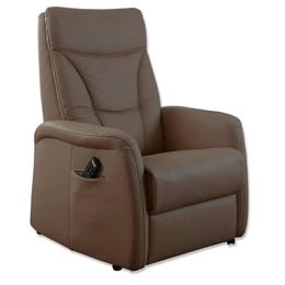 Hukla Relaxsessel Leder Mocca ca. 108x52 cm