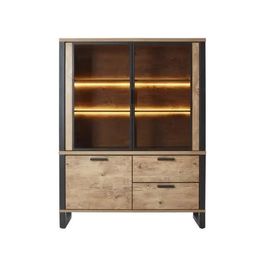 Habufa Buffet Perth 51792BRN, Braun ca. 150x195x42 cm