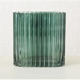 Boltze Vase Tulipa Gr&uuml;n 18x18 cm