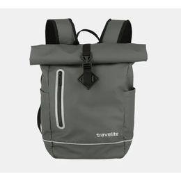Travelite Rucksack Backpack Roll-Up Basic Anthrazit 26x48x15 cm