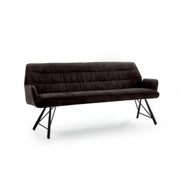 NIEHOFF SITZM&Ouml;BEL Niehoff Einzelbank Tapas Anthrazit 160 cm