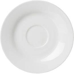 Ritzenhoff & Breker Ritzenhoff Cafe-Au-Lait-Untertasse Bianco 17 cm Wei&szlig;