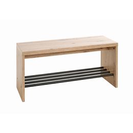 HAKU Schuhbank Parma 10 eiche, schwarz