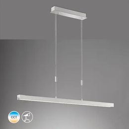 Fischer und Honsel F&H Pendelleuchte, 60826 Nickelfarben, Chromfarben