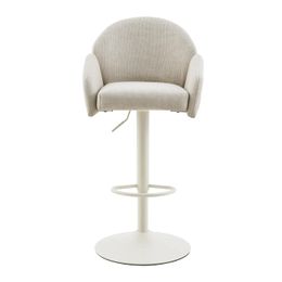 Hela Barstuhl Holly H Creme/Beige ca. 51,5x53x96-117 cm