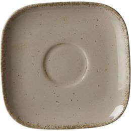 Ritzenhoff & Breker Ritzenhoff Untertasse Casa 13,5 x 13,5 cm Grau