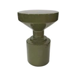 LC Wholesaler Beistelltisch Gr&uuml;n 33x47 cm