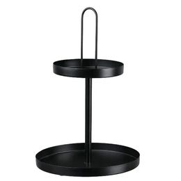 Gasper Etager&eacute; Metall schwarz 30x45 cm