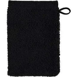 Caw&ouml; Caw&ouml; Waschhandschuh, 7007, 16 x 22 cm schwarz