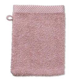 Kela Waschhandschuh Ladessa 15x21 cm Altrosa