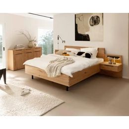Lindaro Nachtkonsole 2-er Set Kufstein Asteiche ca. 60x75x42 cm