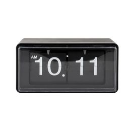 Karlsson Wall/Table Clock Retro Boxed schwarz