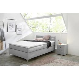 Jockenh&ouml;fer Jockenh&ouml;fer Boxspringbett Nora Grau ca. 120x200 cm