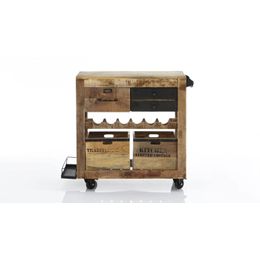 Gutmann Servierwagen Warehouse natur ca.97x85x43cm