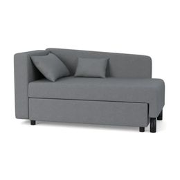 SUN GARDEN Schlafsofa L&uuml;beck Grau ca. 148x83x75 cm