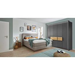 Oschmann Boxspringbett OC-BX21014 Grau 180x200 cm