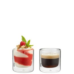 Gefu Thermoglas MIRA, 80 ml, 2 St&uuml;ck