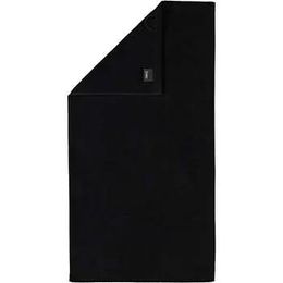 Caw&ouml; Caw&ouml; Handtuch, 50 x 100 cm, Design 7007 schwarz