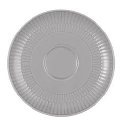 Seltmann Weiden Seltmann Kombi-Untertasse Amina gro&szlig; 16 cm Silbergrau