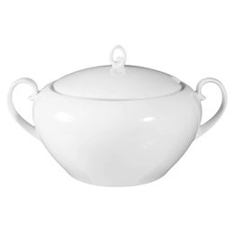 Seltmann Weiden Seltmann Terrine mit Deckel Rondo/Liane 3,25 L Wei&szlig;