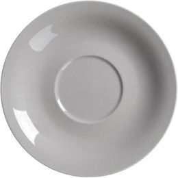 Ritzenhoff & Breker Ritzenhoff Jumbo-Untertasse Doppio 17 cm Grau