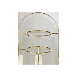 Asa Etagere 2-stufig f&uuml;r Dessertteller 21 cm Gold