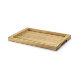 CONTINENTA Tablett Gummibaumholz 44x29 cm