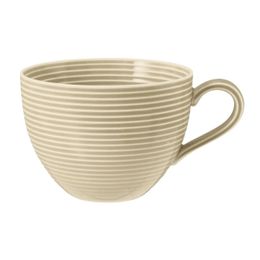 Seltmann Weiden Seltmann Milchkaffeeobertasse Sandbeige 0,35 L