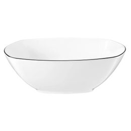 Seltmann Weiden Seltmann Sch&uuml;ssel eckig Lido Black Line 24,5 cm