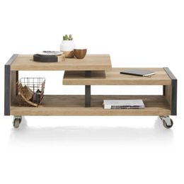 Henders & Hazel Metalo Couchtisch 36342RWB Eiche furniert / Metall schwarz ca.60x45x120 cm