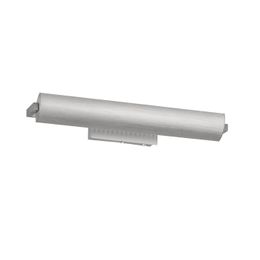 Fischer und Honsel F&H Leuchtenserie, 46 x 8 cm Nickelfarben