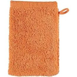 Caw&ouml; Caw&ouml; Waschhandschuh, 7007, 16 x 22 cm mandarine