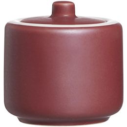Ritzenhoff & Breker Ritzenhoff Zuckerdose Jasper 8,5 cm Rot