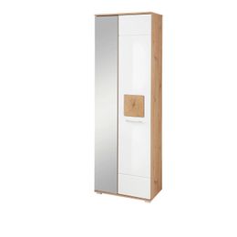 Innostyle Garderobe/Dielenm&ouml;bel Fun Garderobe braun, wei&szlig;, Eiche, Holz