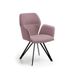 NIEHOFF SITZM&Ouml;BEL Niehoff Design-Armlehnenstuhl Merlot Aubergine