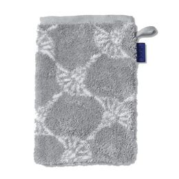 JOOP! Waschhandschuh silber 16x22 cm