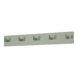 SPINDER DESIGN Spinder Kleiderhakenleiste Leatherman 5 Haken, Metall: Dusty green, ca. 70x10x7 cm