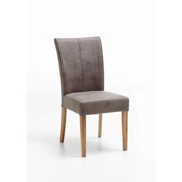 NIEHOFF SITZM&Ouml;BEL Niehoff Stuhl Alexa Aberdeen Stone 4-Fu&szlig; Massivholz