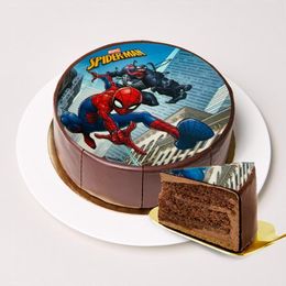 Dessert-Motiv-Torte &bdquo;Spiderman&ldquo; | FloraPrima Blumenversand | Blumen und mehr versenden