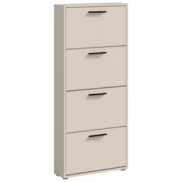 CARRYHOME Schuhkipper, Kaschmir, Kunststoff, 59x136x17 cm, Typenauswahl, stehend, Garderobe, Schuhaufbewahrung, Schuhkipper