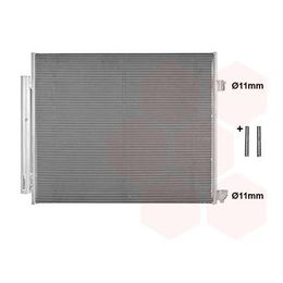 Van Wezel Kondensator, Klimaanlage 30015711 f&uuml;r Mercedes
