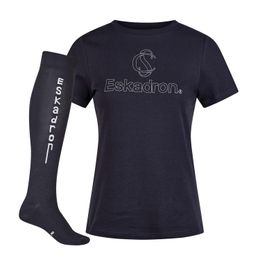 ESKADRON Classic Sports Baumwoll T-Shirt-Set Classic Sport Damen