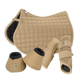 ESKADRON Classic Sports Schabracke, Gamaschen & Hufglocken Glitter-Set