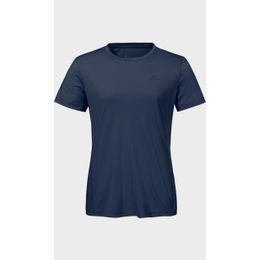 Sch&ouml;ffel Funktionsshirt SCH&Ouml;FFEL "T Shirt Style Chipoma WMN", Damen, Gr. 40, 8820, blau, Oberstoff: 92% Polyester, 8% Elasthan, Rundhals, Shirts Funktionsshirt