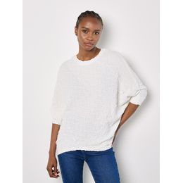 Shirttop Apricot "Top", Damen, Gr. M (38), wei&szlig;, Obermaterial: 65% Baumwolle CO. 33% Nylon NY. 2% Elasthan EL., unifarben, Tops Shirttop, aus Baumwollmischung