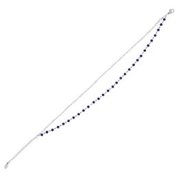 Adelia&acute;s Kettenanh&auml;nger ADELIA&acute;S "Anh&auml;nger aus Edelstahl mit Perle", blau (silber), Schmuckanh&auml;nger, Damen, Edelstahl, Kettenanh&auml;nger, Perfekt als Geschenk f&uuml;r besondere Menschen